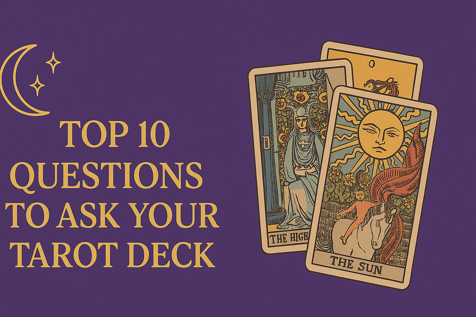 Tarot: Top 10 Powerful Questions to Ask Your Tarot Deck